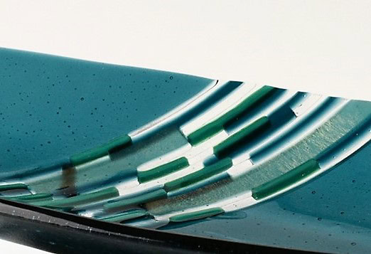 Bergstrom-Mahler Museum of Glassstrip cut construction | Bergstrom ...